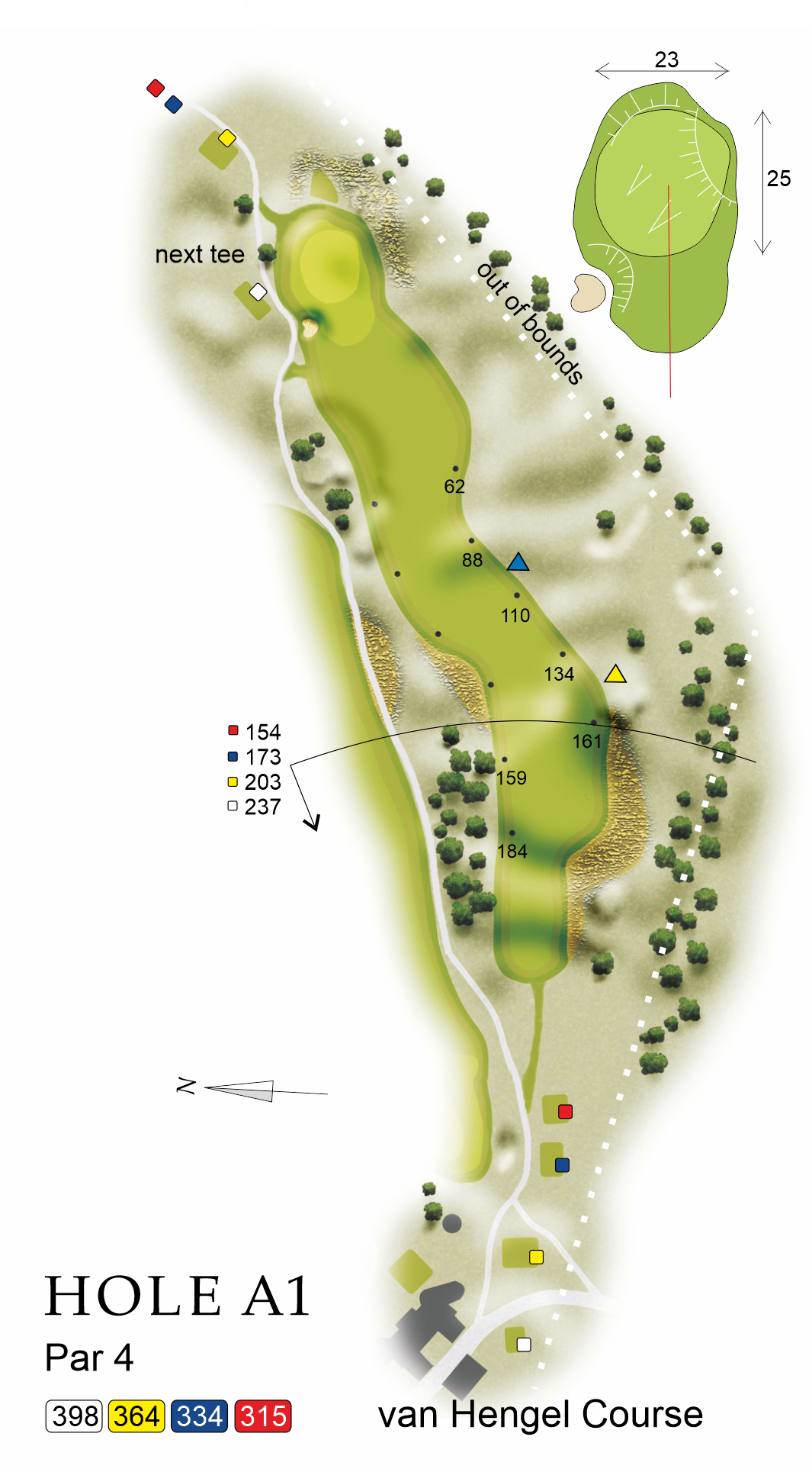 Hole A1 - De Kennemer Golf Club