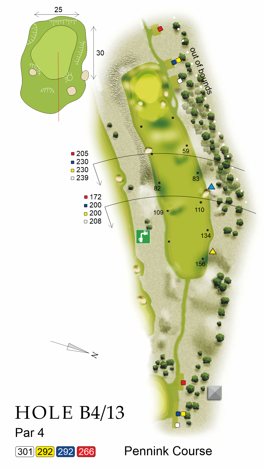 Hole B4/13 - De Kennemer Golf Club